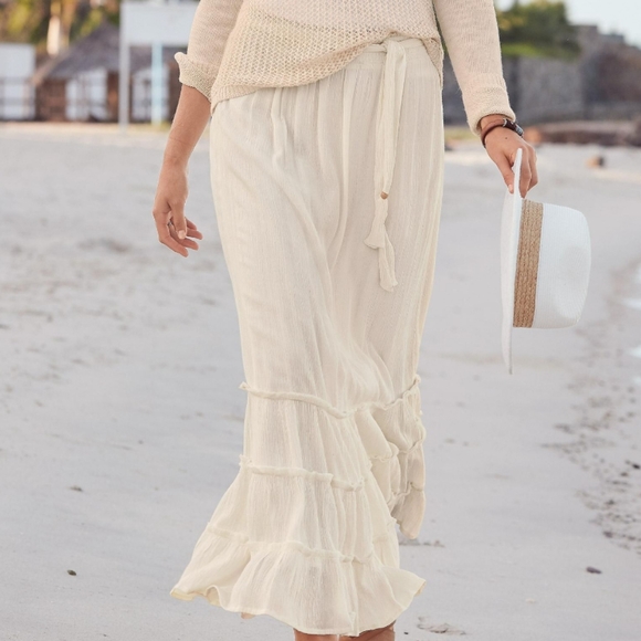 Sundance | Skirts | Sundance Ruffle Maxi Skirt | Poshmark